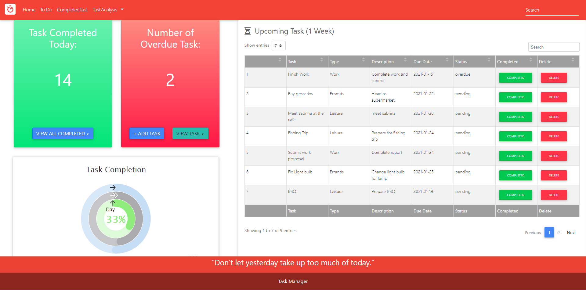 GitHub - HengTat/TaskManager: Task Manager Application With Data ...