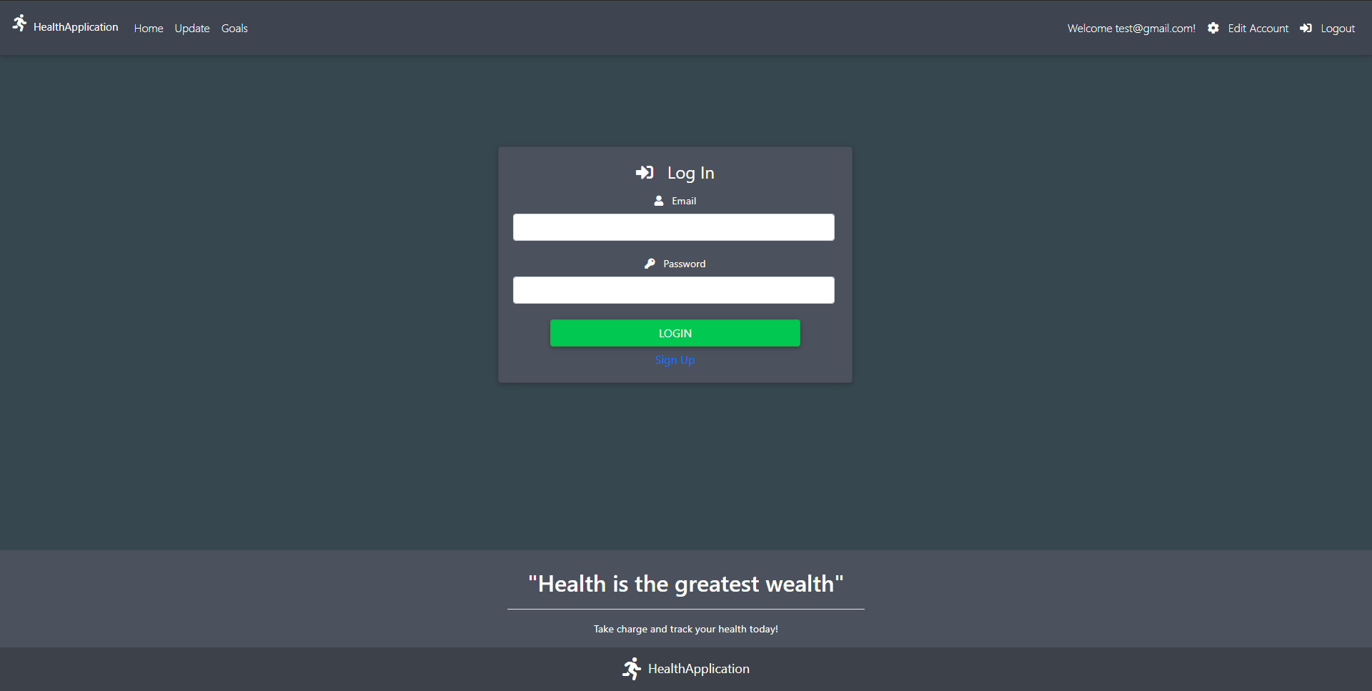 GitHub - HengTat/HealthApplication: Personal Health Application built ...