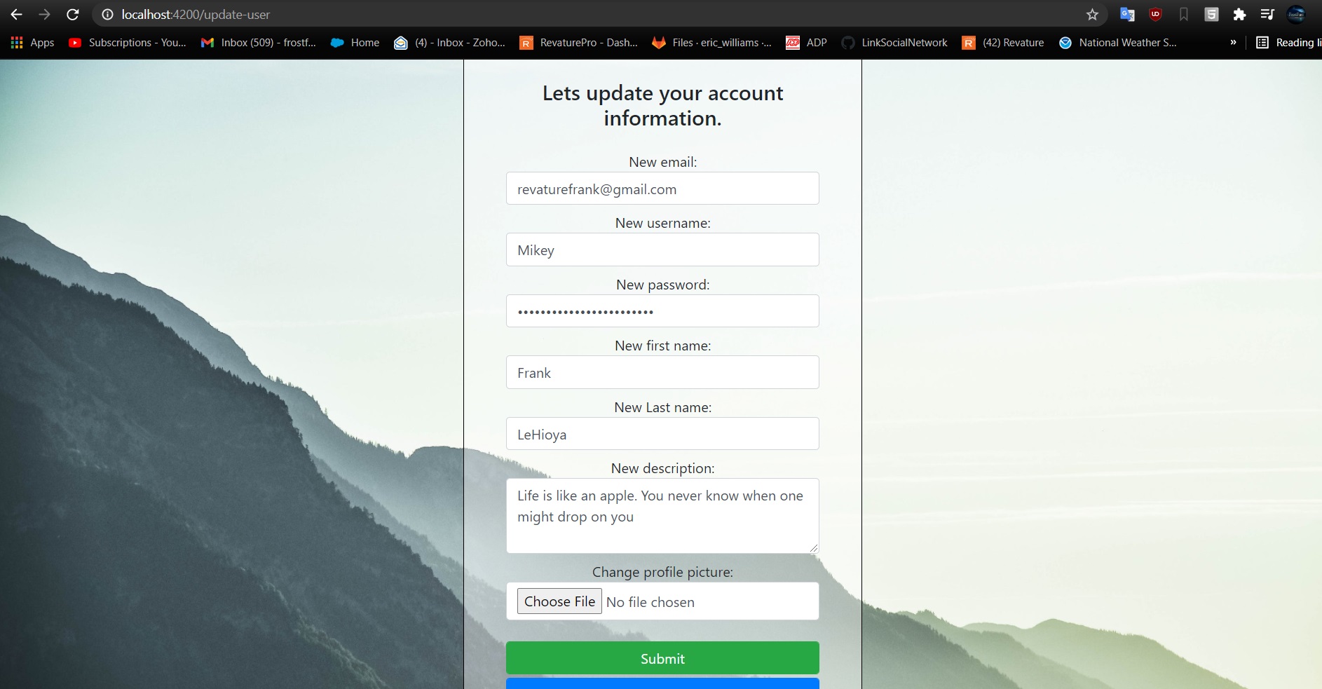 GitHub - eaw10-20/SocialMedia: A small social media project developed at revature