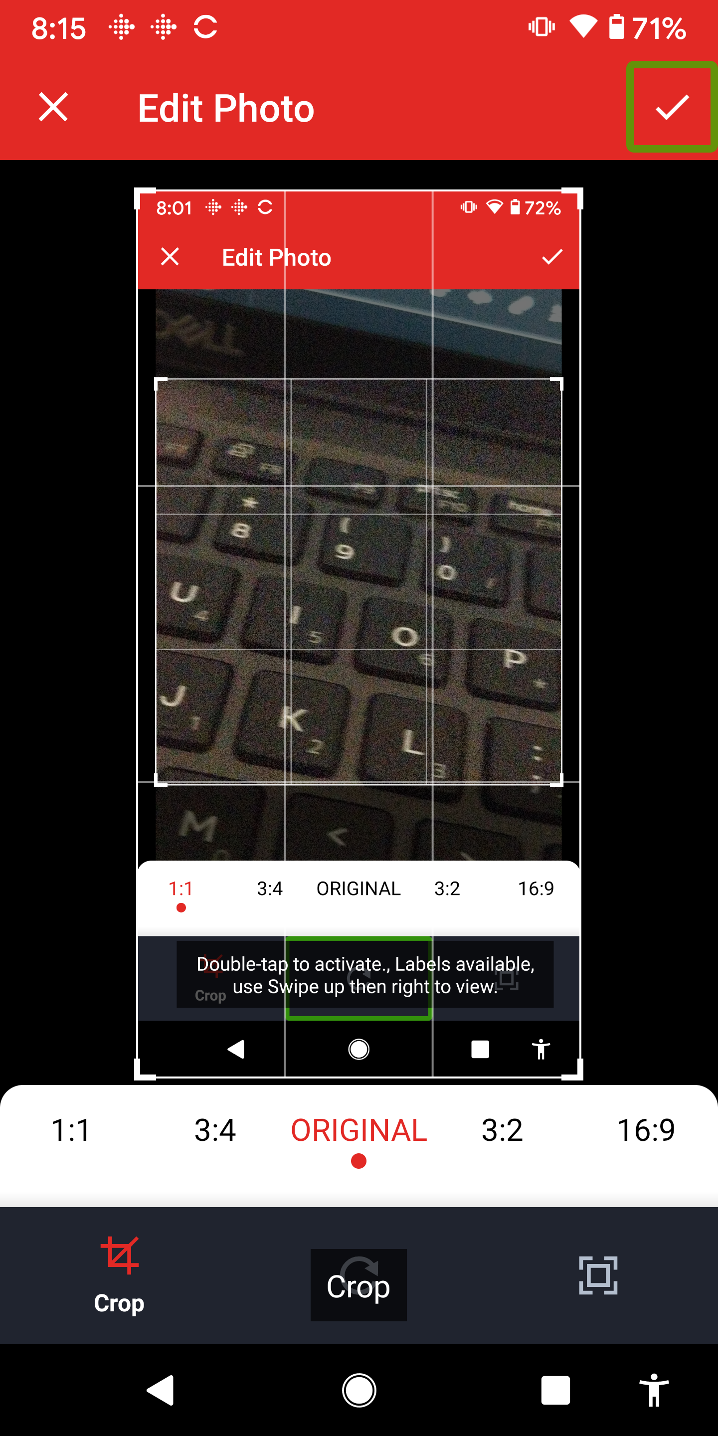 The image crop screen is not WCAG accessibility compatible · Issue #719 · Yalantis/uCrop · GitHub