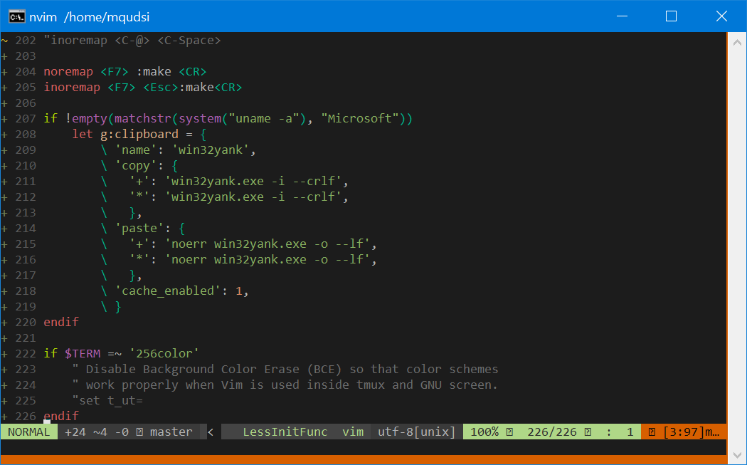 Background Color Not Drawn On Mouse Scroll Or When New Lines Are Added · Issue 7035 · Neovim