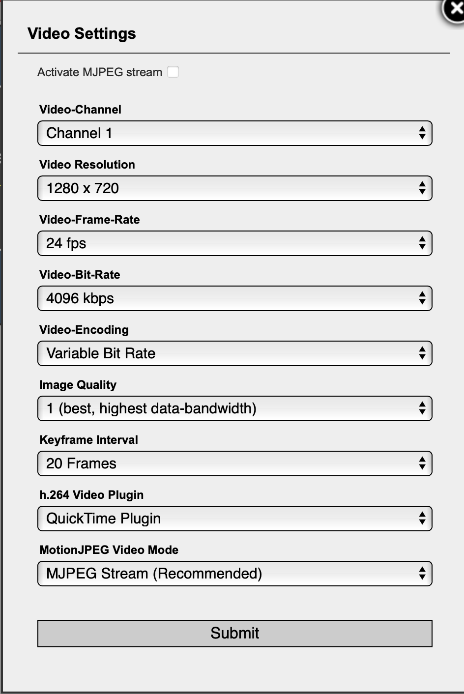Camera Settings to fix "HSV closed recording with reason ..." · Issue #342 · seydx/homebridge ...