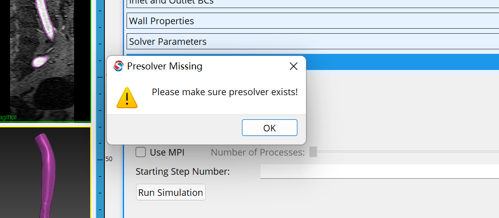 In windows system , when running simluation show "Please make sure presolver exists!" · Issue ...