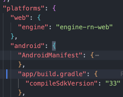 Unable to override app/build.gradle through renative.json file · Issue #952 · flexn-io/renative ...