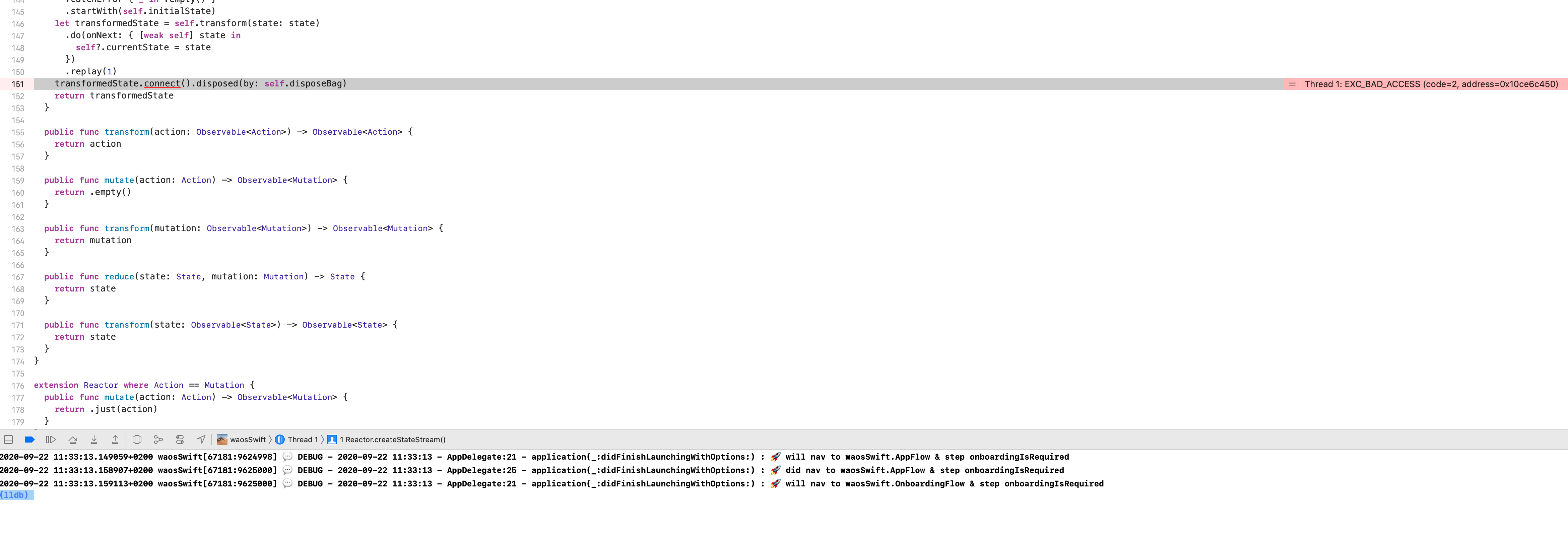 Xcode 12 : PR 163 & WeakMapTable bug · Issue #166 · ReactorKit/ReactorKit · GitHub