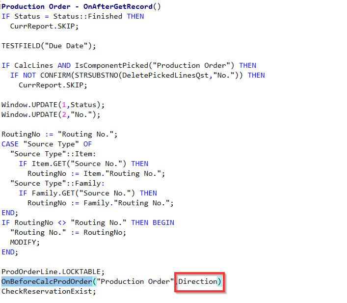 [Event Request] Report 99001025 Refresh Production Order · Issue #5943 · microsoft ...