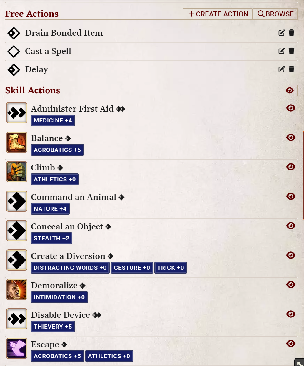 Players can't see skill actions · Issue #562 · xdy/xdy-pf2e-workbench · GitHub