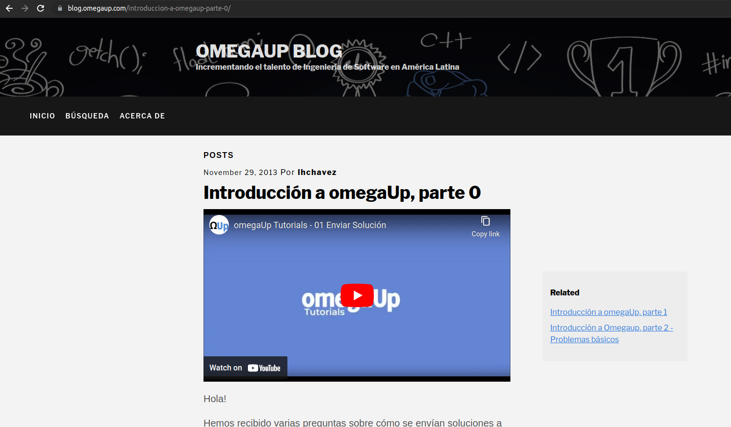 Bug Broken Link See The Tutorial In Home Page · Issue 6770 · Omegaupomegaup · Github 