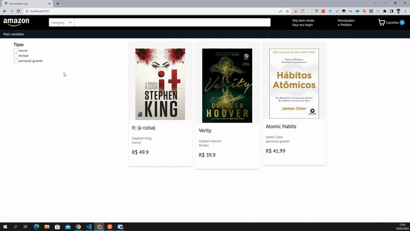 GitHub - Samuel-Bandeira/ecommerce-vue: It consists in a Amazon E-commerce clone, but so far our ...