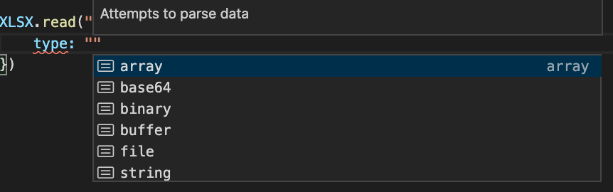 Typescript: ParsingOptions wrong type · Issue #1935 · SheetJS/sheetjs · GitHub