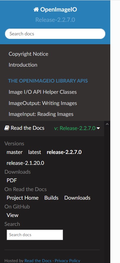 [FEATURE REQUEST] HTML download for docs, please! · Issue #2745 · AcademySoftwareFoundation ...