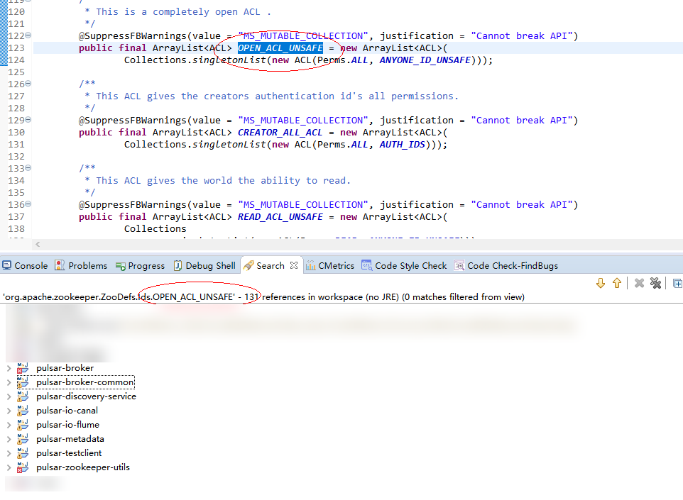 Security issues:pulsar create zookeeper path、data without ACL · Issue #8670 · apache/pulsar · GitHub