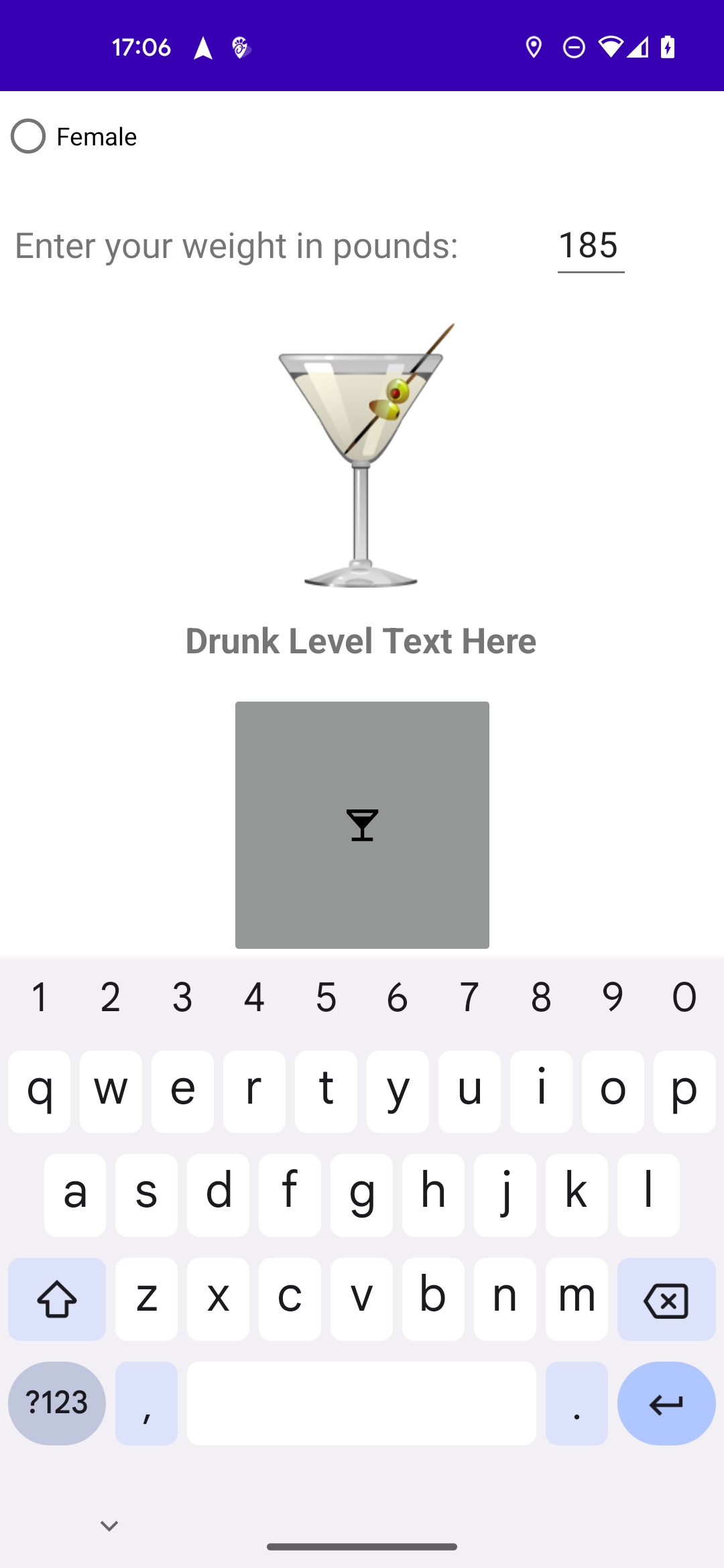 GitHub - jhill1971/Drunk-o-Meter: A simple app to guage intoxication level based on BAC calculation.