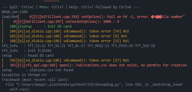 SD card error · Issue #60 · schreibfaul1/ESP32-MiniWebRadio · GitHub