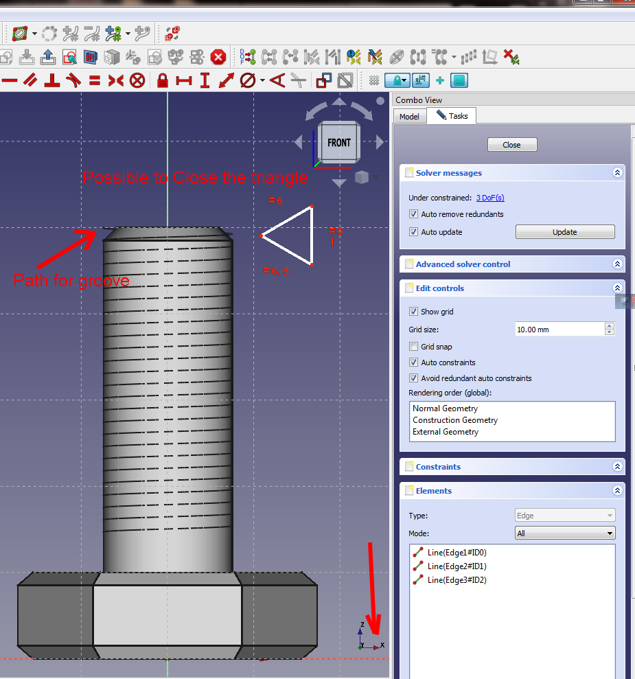 [Feature Request] [Sketcher] Render functional Auto-Constraints independent from the orientation ...