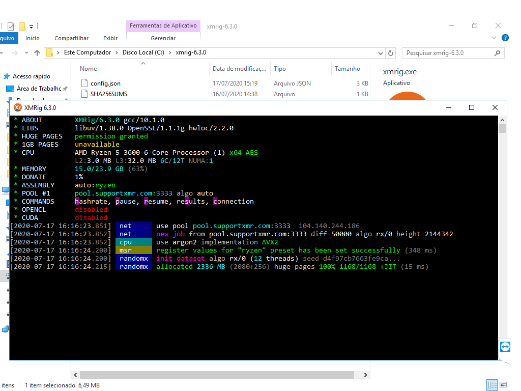 xmrig vs Ryzen 3600 · Issue #1782 · xmrig/xmrig · GitHub