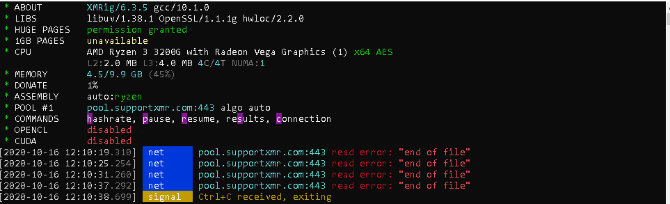 version 6.3.5 does not work · Issue #1902 · xmrig/xmrig · GitHub