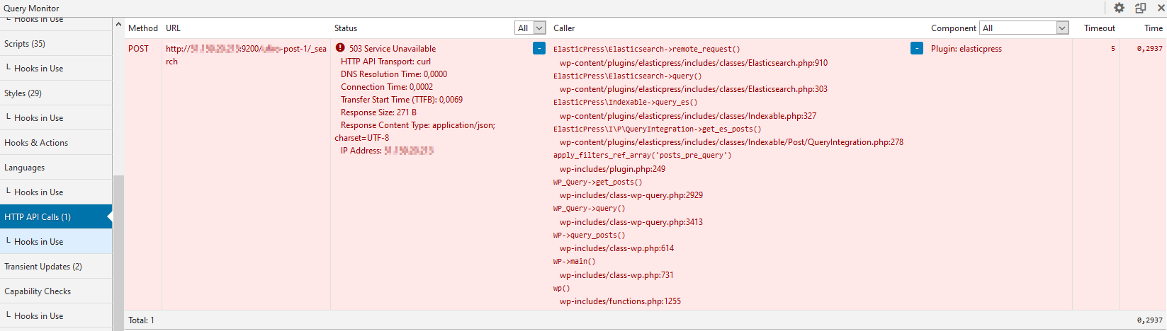 503 Service Unavailable · Issue #1654 · 10up/ElasticPress · GitHub