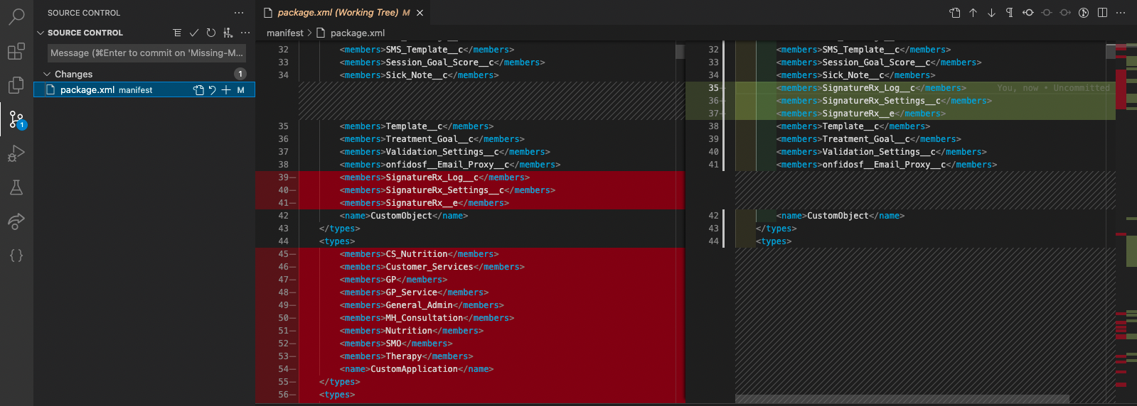 package.xml ordering different between Mac & Windows · Issue #278 · scolladon/sfdx-git-delta ...