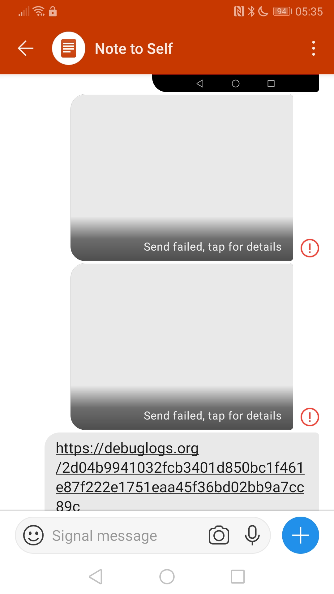 Can sent picture · Issue #9164 · signalapp/Signal-Android · GitHub