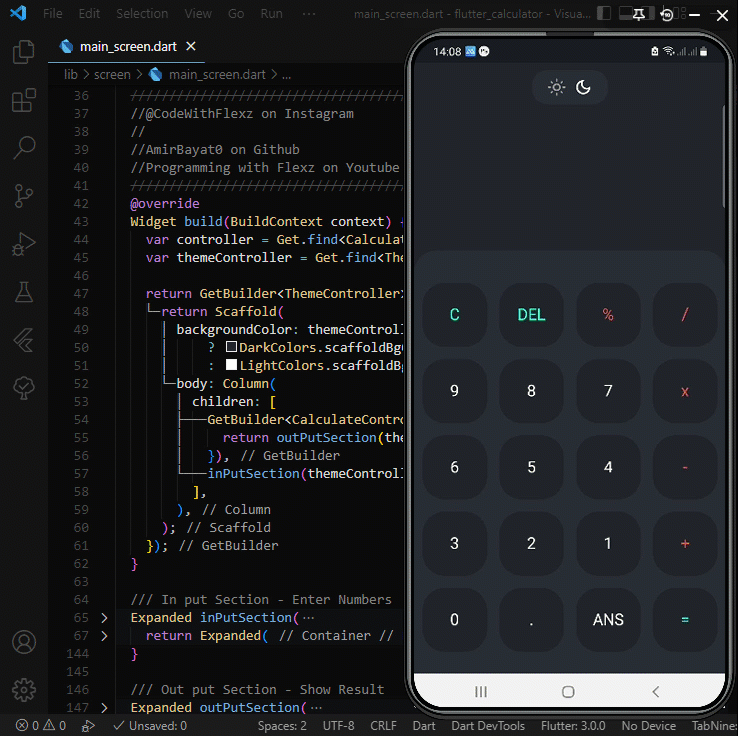 GitHub - Taha-khaled1/Flutter-Simple-Calculator-app