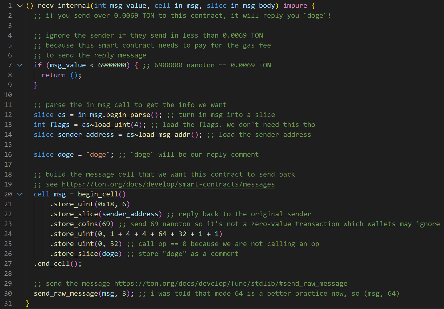 GitHub - LaDoger/doge.fc: The most amazing chatbot on TON!