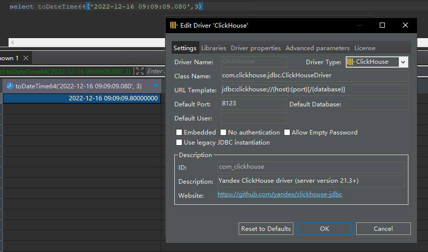 clickhouse datetime64(3) shows wrong millisecond · Issue #19278 · dbeaver/dbeaver · GitHub