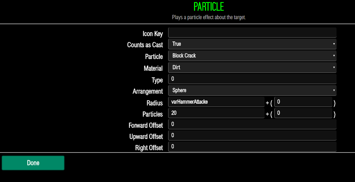 Values not usable in Particle-Mechanic · Issue #185 · Eniripsa96/SkillAPI · GitHub