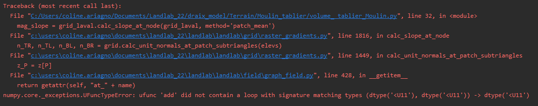 Calculate slope at node · Issue #1394 · landlab/landlab · GitHub