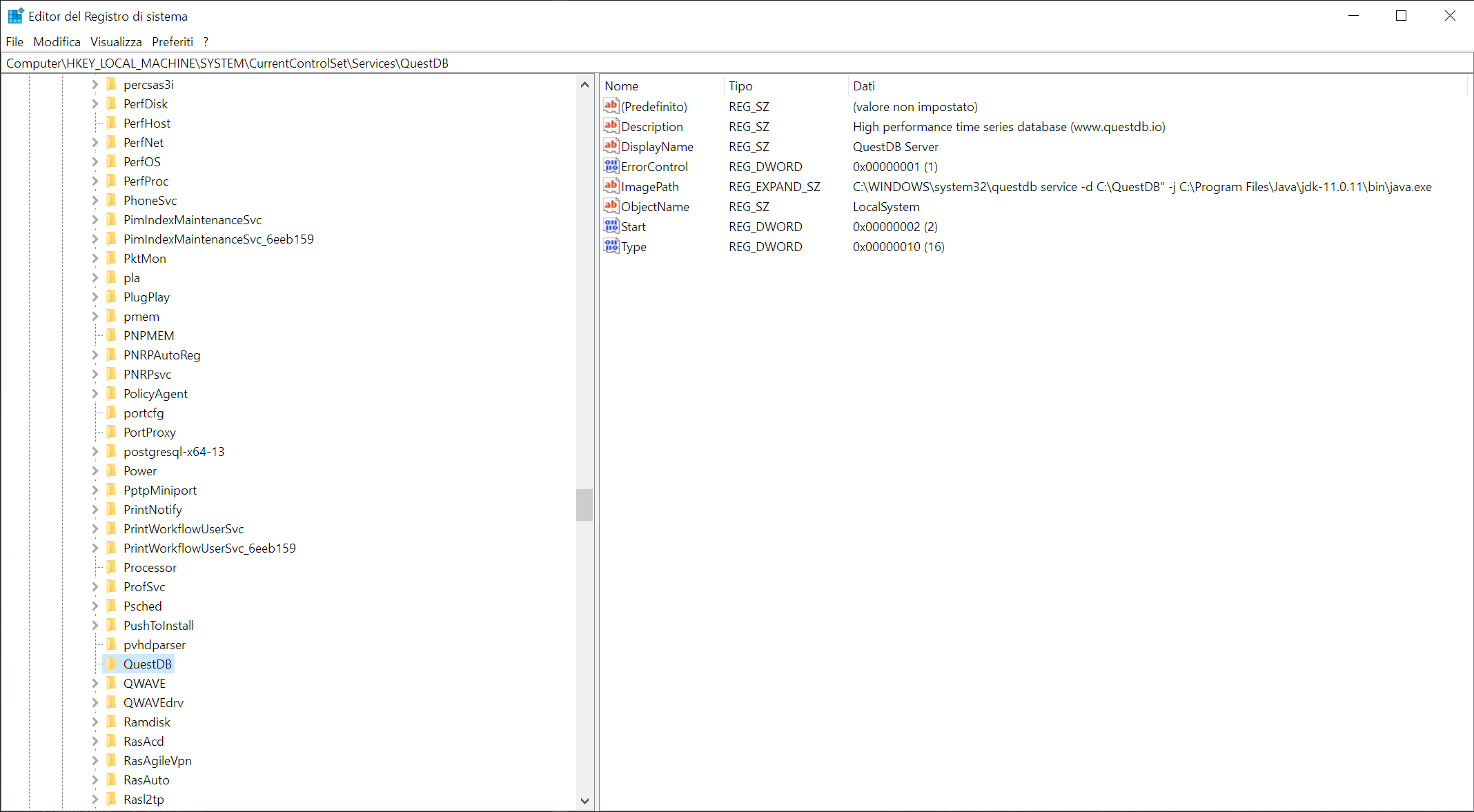 Unable to start QuestDB service on Windows 10 (no JVM version) · Issue #1073 · questdb/questdb ...