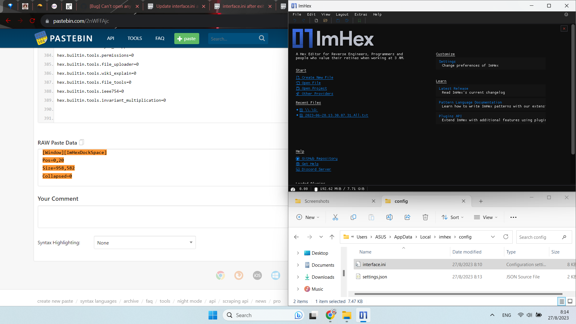 [Bug] Can't open any disk or partition · Issue #1265 · WerWolv/ImHex · GitHub