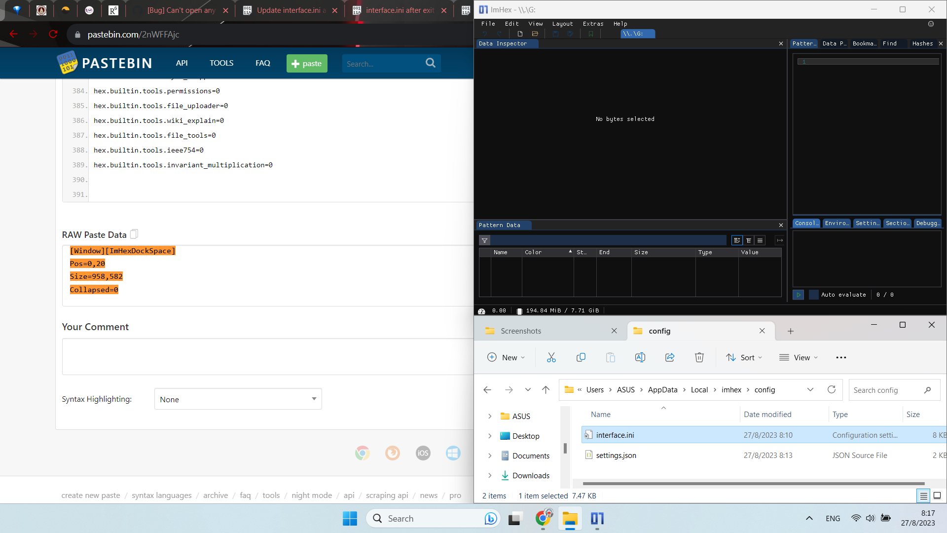 [Bug] Can't open any disk or partition · Issue #1265 · WerWolv/ImHex · GitHub