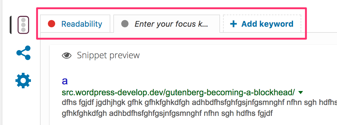 Transform Focus KW tabs into CollapsibleHeaders · Issue #209 · Yoast/yoast-components · GitHub