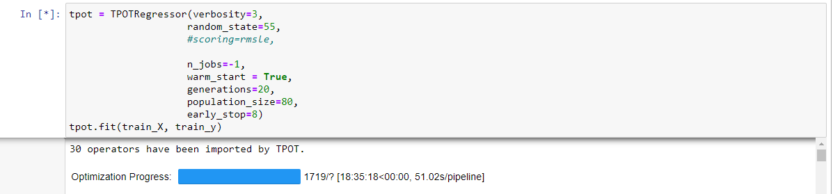 Number of pipelines exceeded generations*population_size · Issue #1019 ...