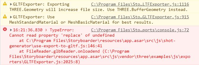 can't export GLB from Shot Generator :( · Issue #1940 · wonderunit/storyboarder · GitHub