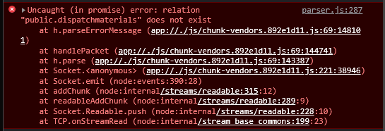 BUG: Relation does not exists · Issue #1568 · beekeeper-studio/beekeeper-studio · GitHub