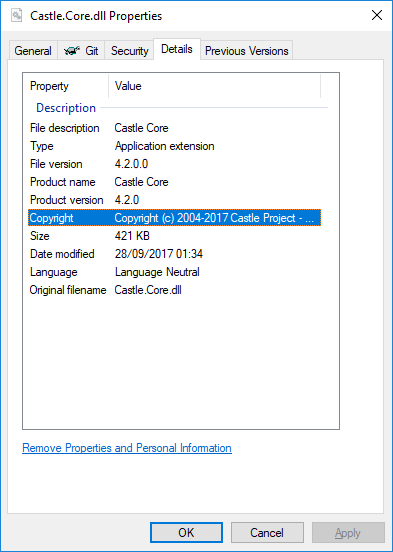 Release 4.2.0 · Issue #306 · castleproject/Core · GitHub