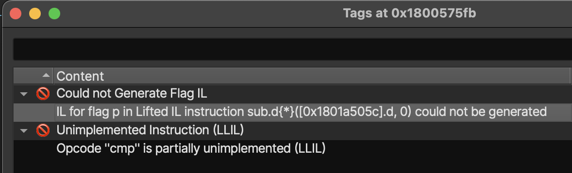 Tag Content Can T Be Copied · Issue 3944 · Vector35 Binaryninja Api · Github
