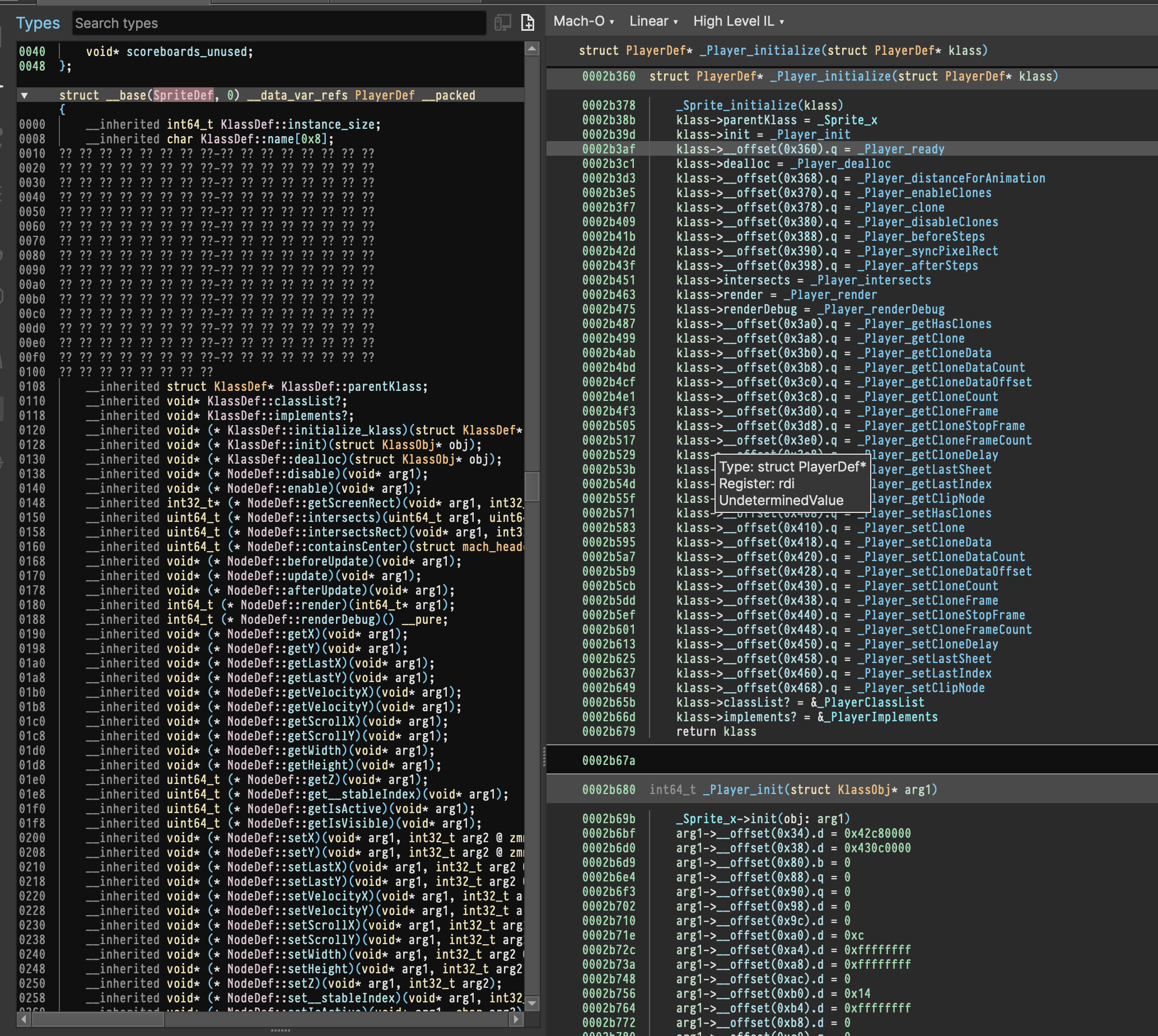 "Create All Members For Structure" overrides inherited fields · Issue #4540 · Vector35 ...