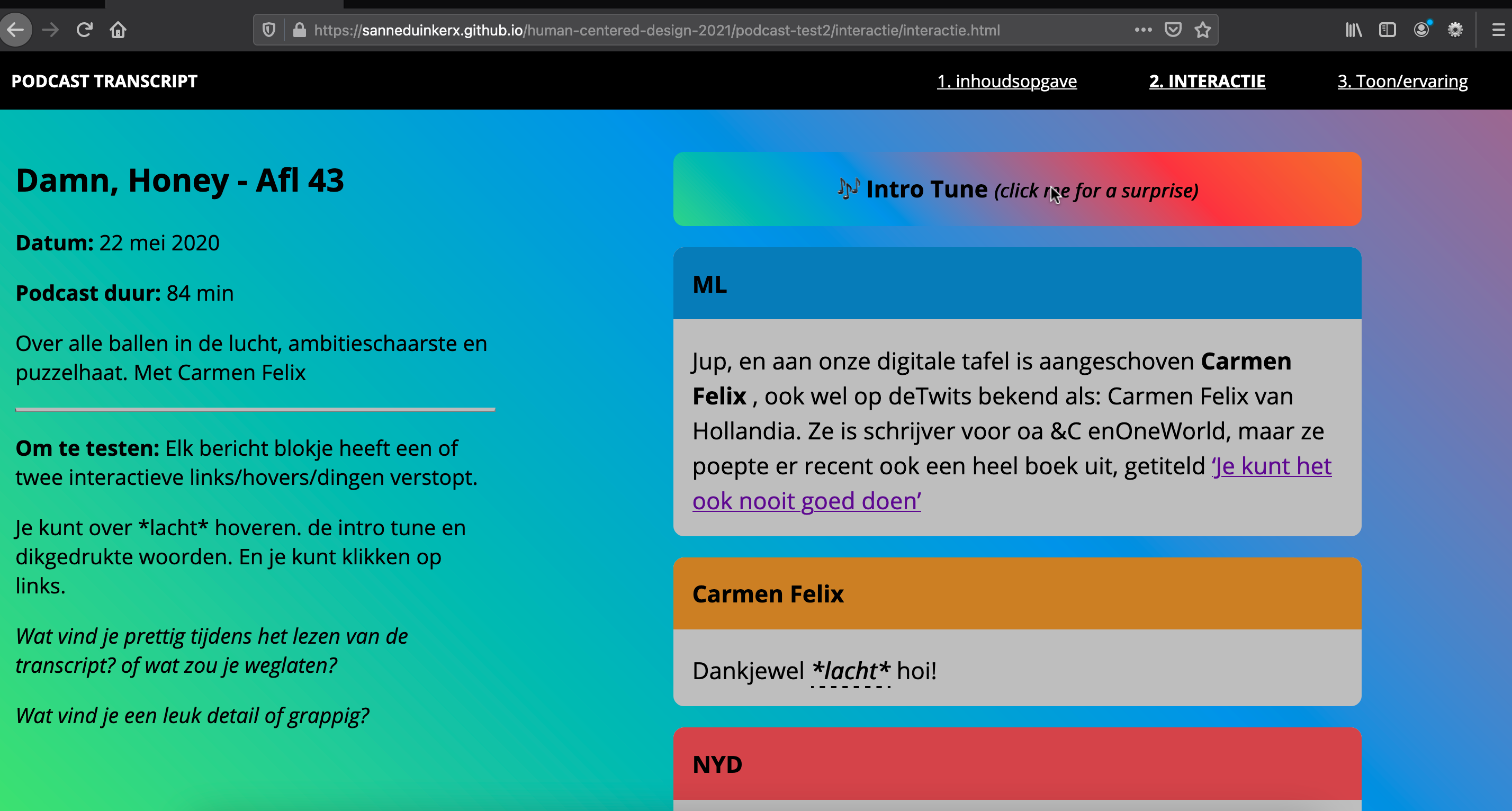 GitHub - sanneduinkerx/human-centered-design-2021: Voor deze course ...