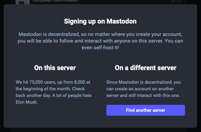 Temporarily close registrations? · Issue #122 · hachyderm/community · GitHub