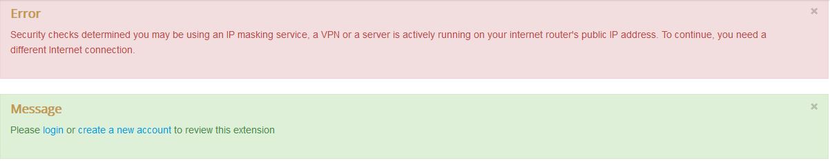 Error Security checks for reviews · Issue #85 · joomla/jed-issues · GitHub