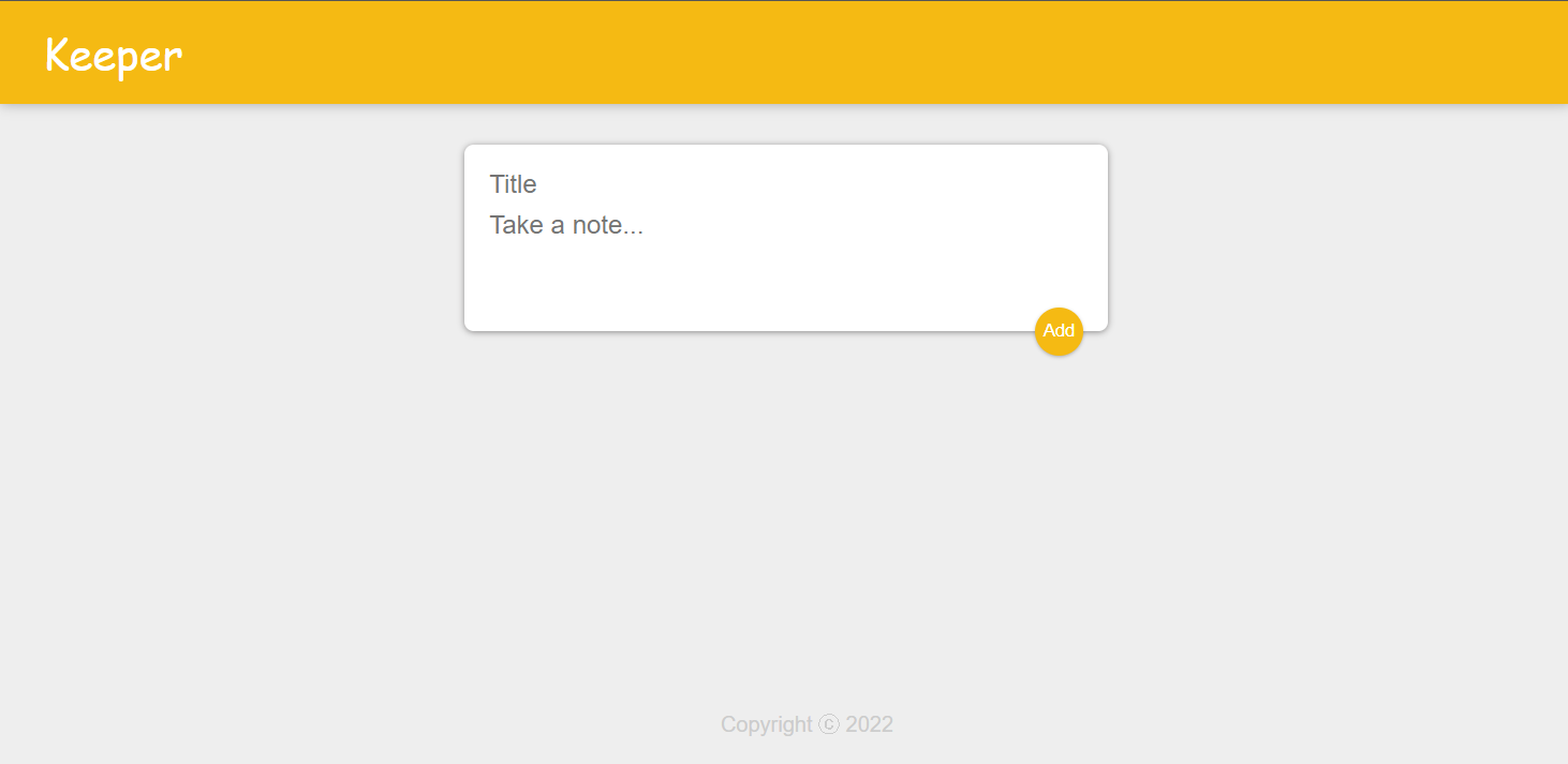 Github Dnanwar Note Keeper App Using React