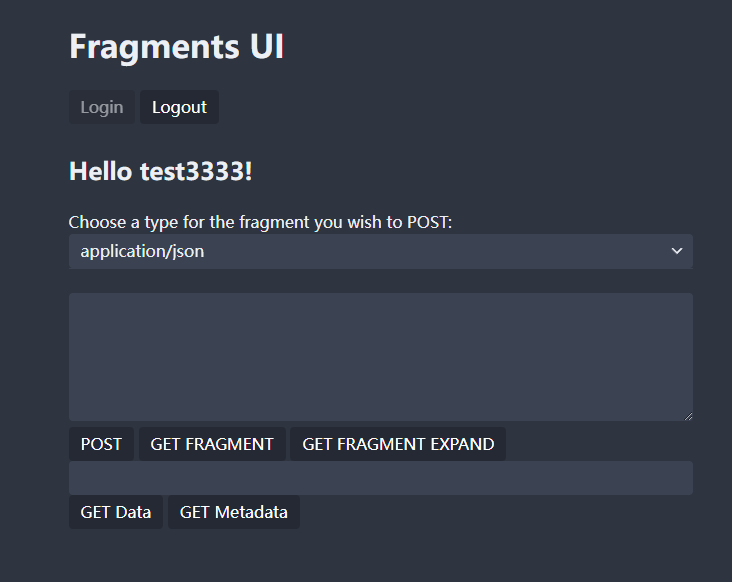 GitHub - Pyke-dot/fragments-ui: web app to manage authentication with ...