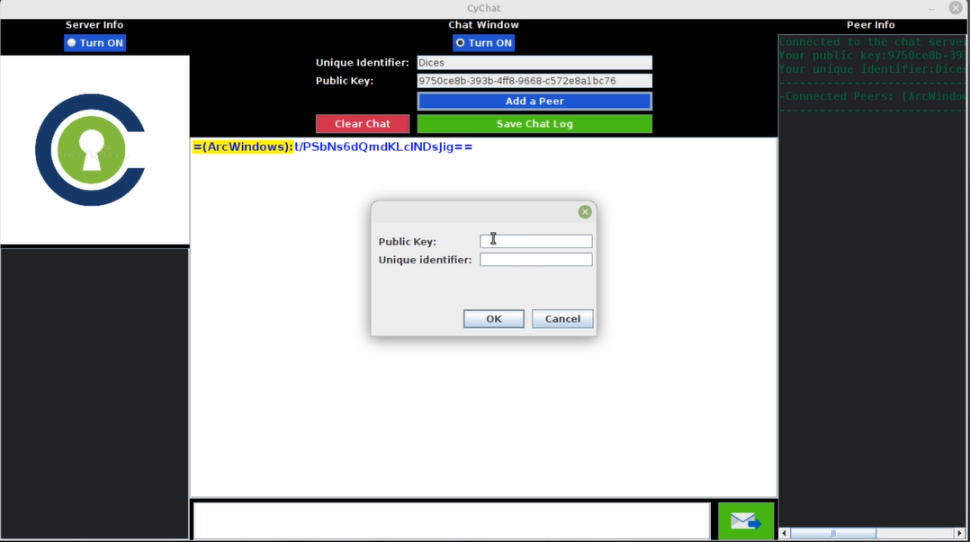 GitHub - Arceus3251/CyChat: SHSU Software Engineering Fall 2022 Secure Chat Application