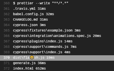 .prettierignore rule doesn't work on Windows if file name contains ...