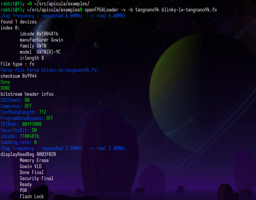 tangnano9k: FPGA device: mismatch between target's idcode and fs idcode · Issue #117 · YosysHQ ...