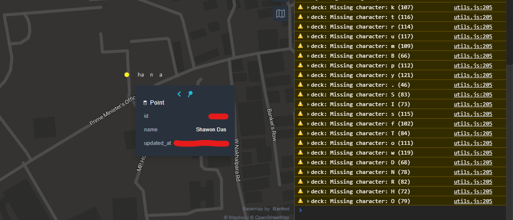 [Bug] Text Label Character Missing · Issue #1387 · keplergl/kepler.gl · GitHub