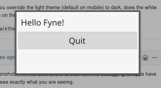 Apps built for Android don't run properly · Issue #661 · fyne-io/fyne · GitHub