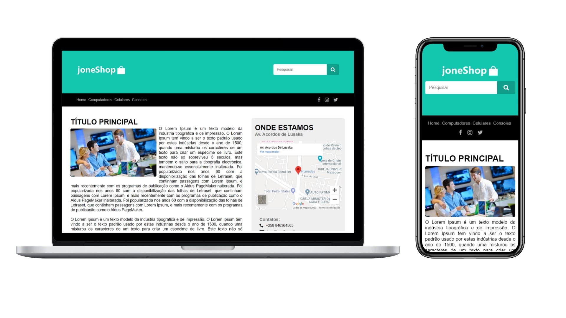 GitHub - espned/ExeFront-end-Responsivo-2: Layout de Site responsivo em HTML5, CSS3 e FlexBox.